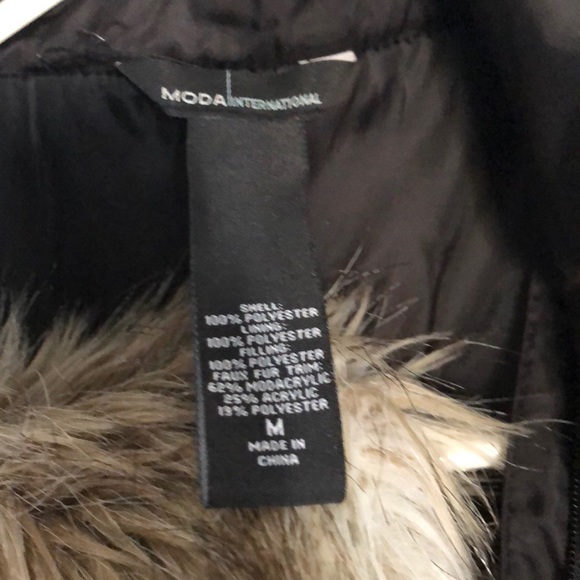 Moda International | Jackets & Coats | Winter Vest By Moda ...